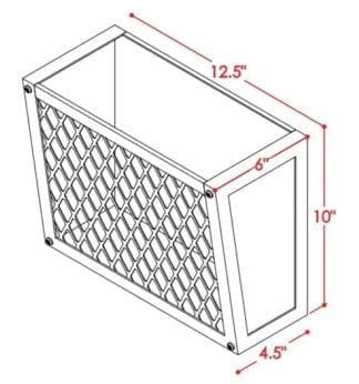 Menu Holder option for the Compact Hostess Stand