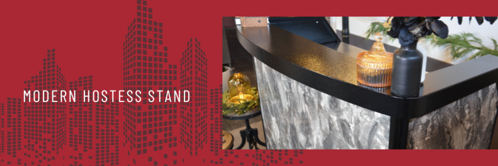 Modern Hostess Stand | The Hostess Station